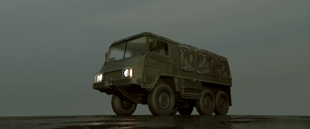Pinzgauer | FREE Trucks models | BlenderKit