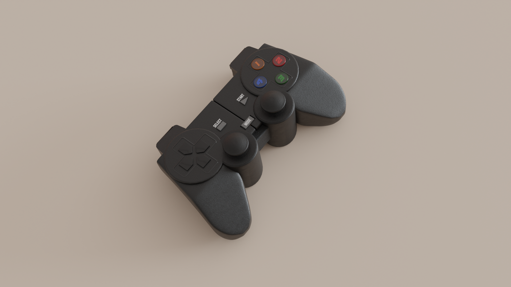 DualShock 2 Controller | 3D Game Console models | BlenderKit