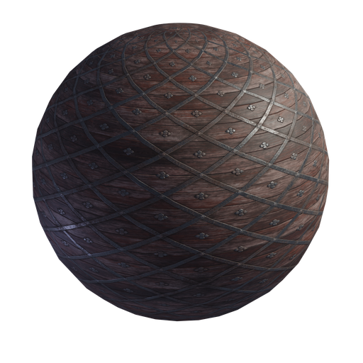 Medieval chest | FREE wood materials | BlenderKit