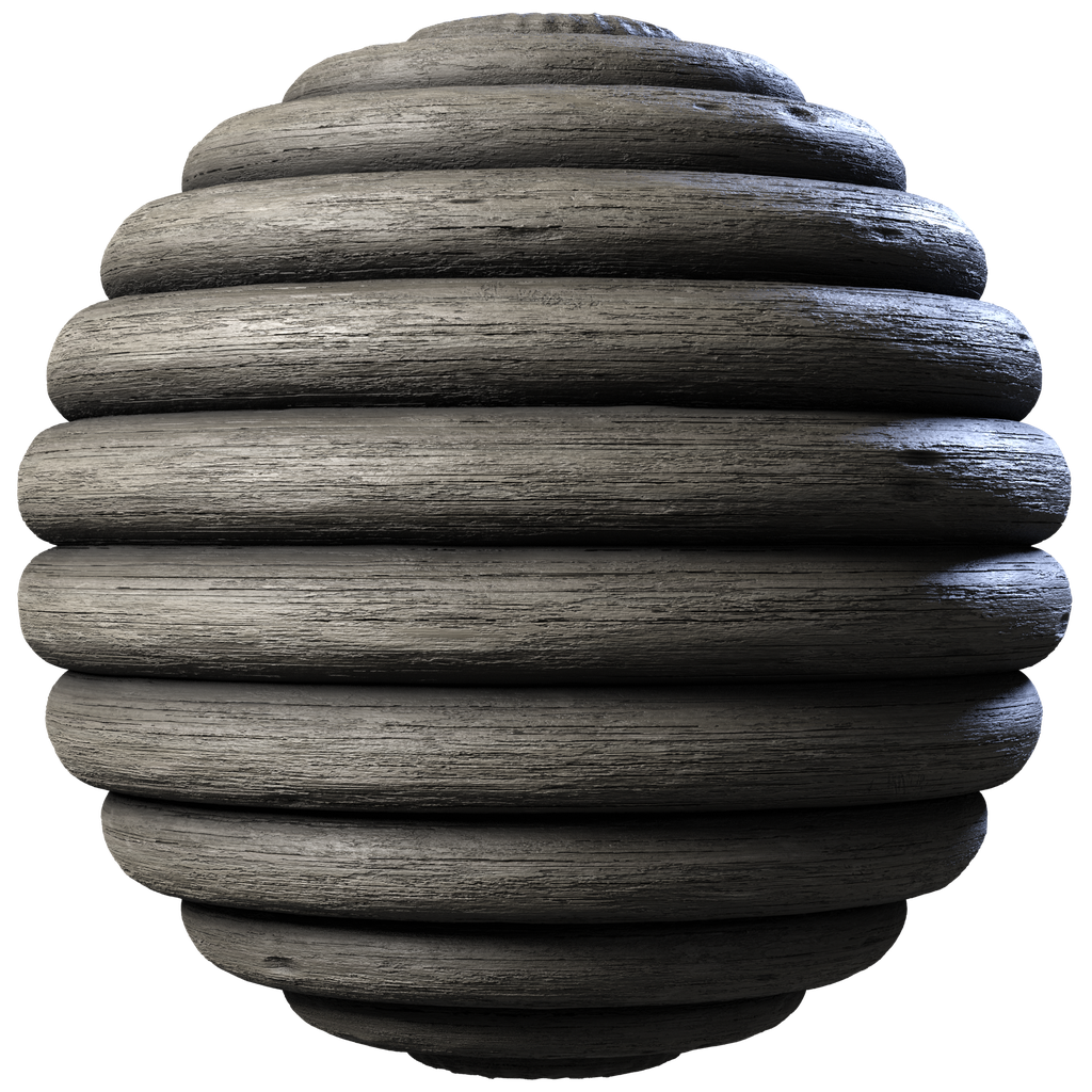 Wall Logs | FREE wood materials | BlenderKit