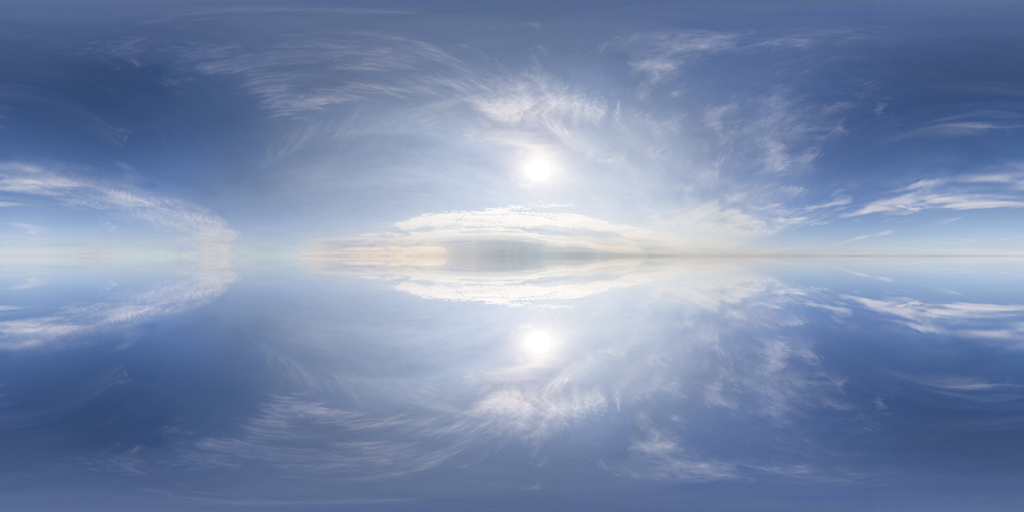 Infinite Real Sky - Cloudy Sunny Day | Nature HDRis | BlenderKit