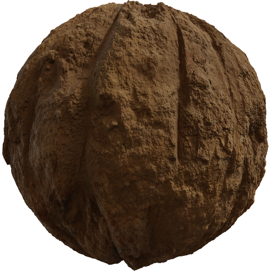 Excavated Soil Wall | FREE sand materials | BlenderKit