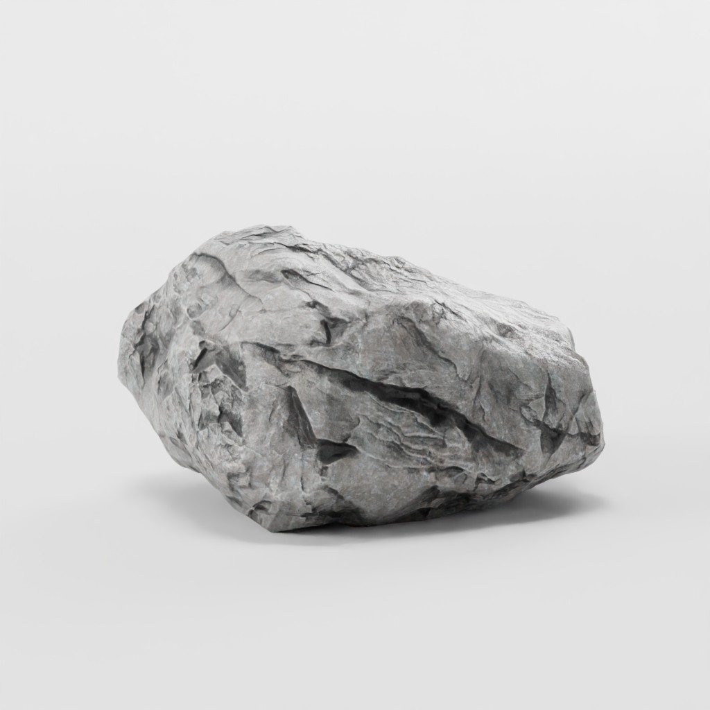Boulder Rock 5 | Terrains models | BlenderKit