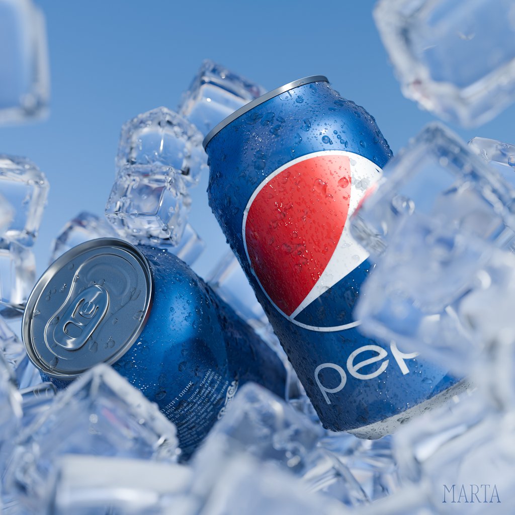 Pepsi | Mockup scenes | BlenderKit