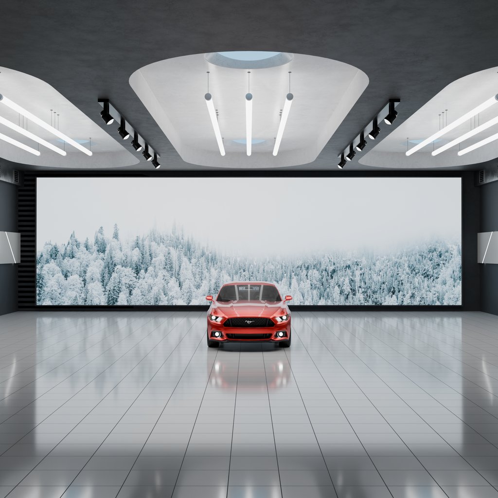 Car ShowRoom | Studio scenes | BlenderKit