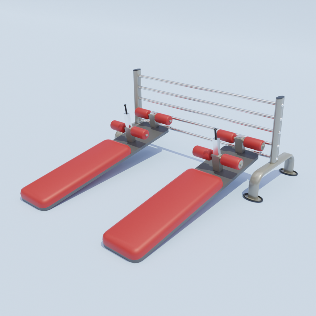 Press Trainer | Gyms models | BlenderKit