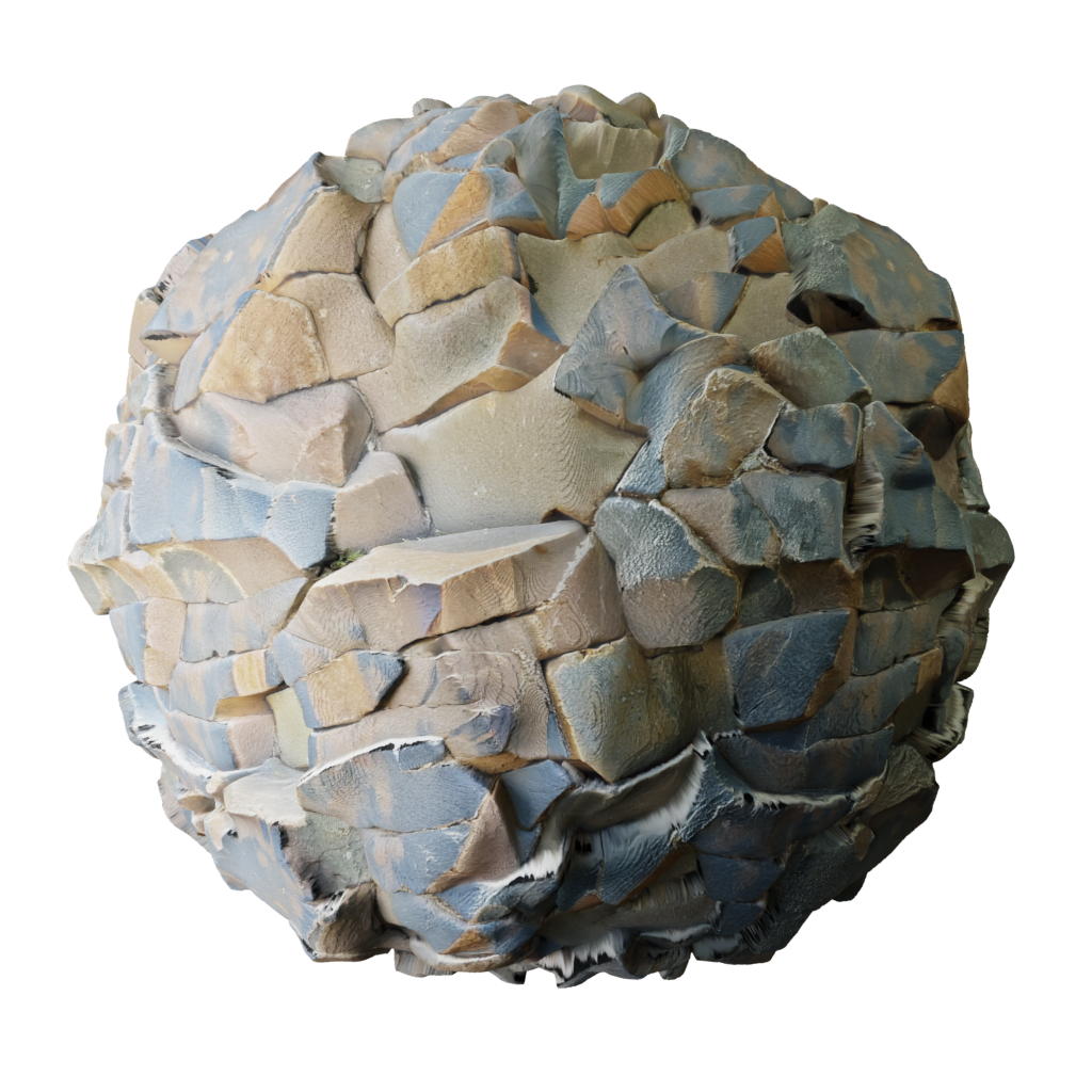 Rocky Mountain | FREE rock materials | BlenderKit