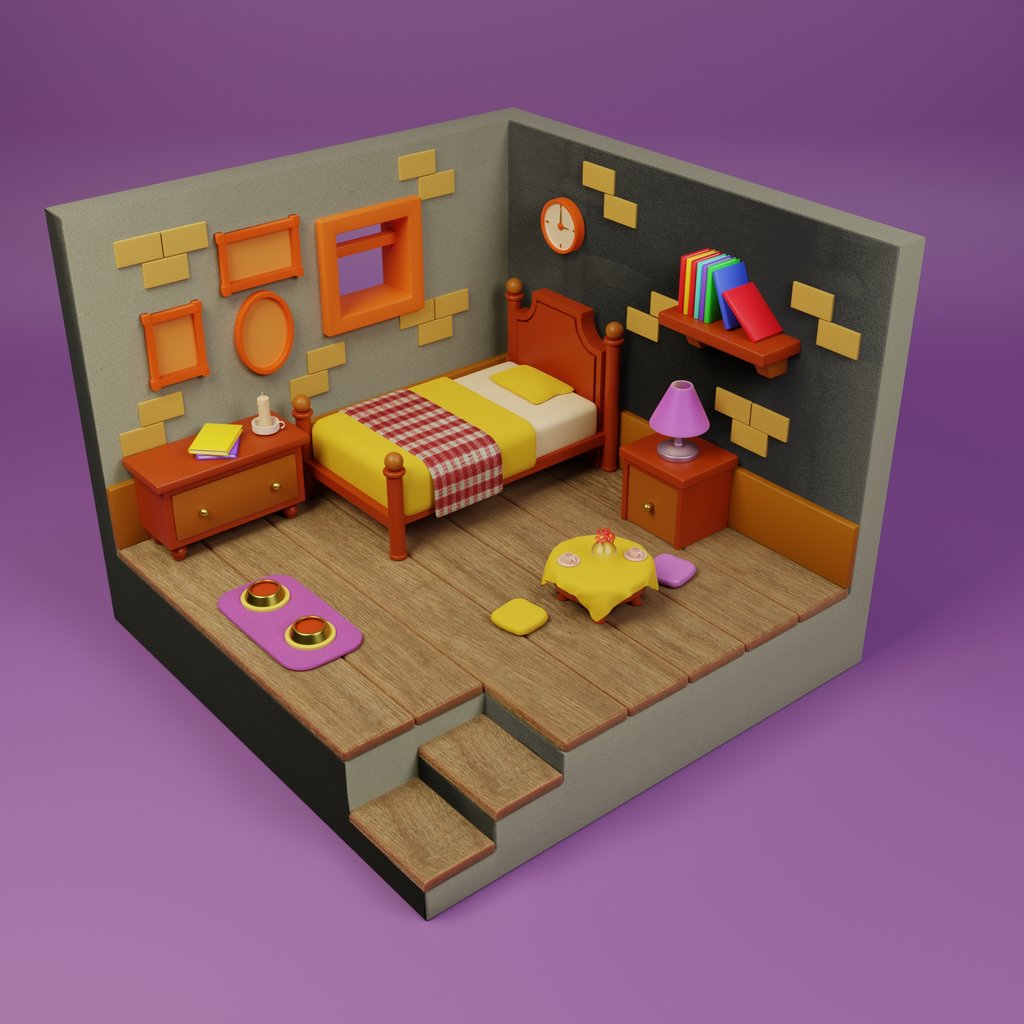 BlenderKit | Download the Room model