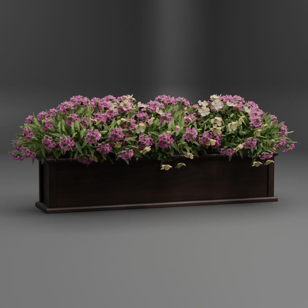 Garden Flower Planter | Outdoor Plants models | BlenderKit