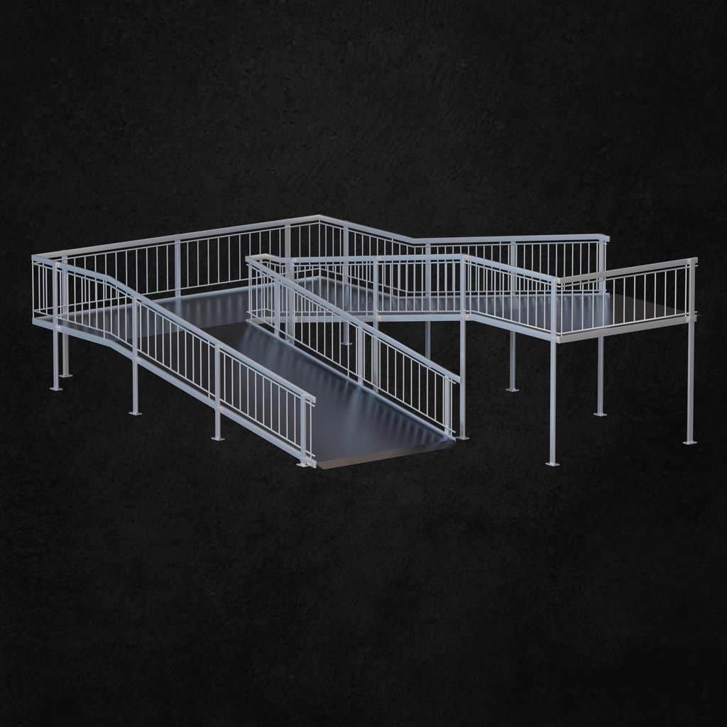 Ramps | Stairs models | BlenderKit
