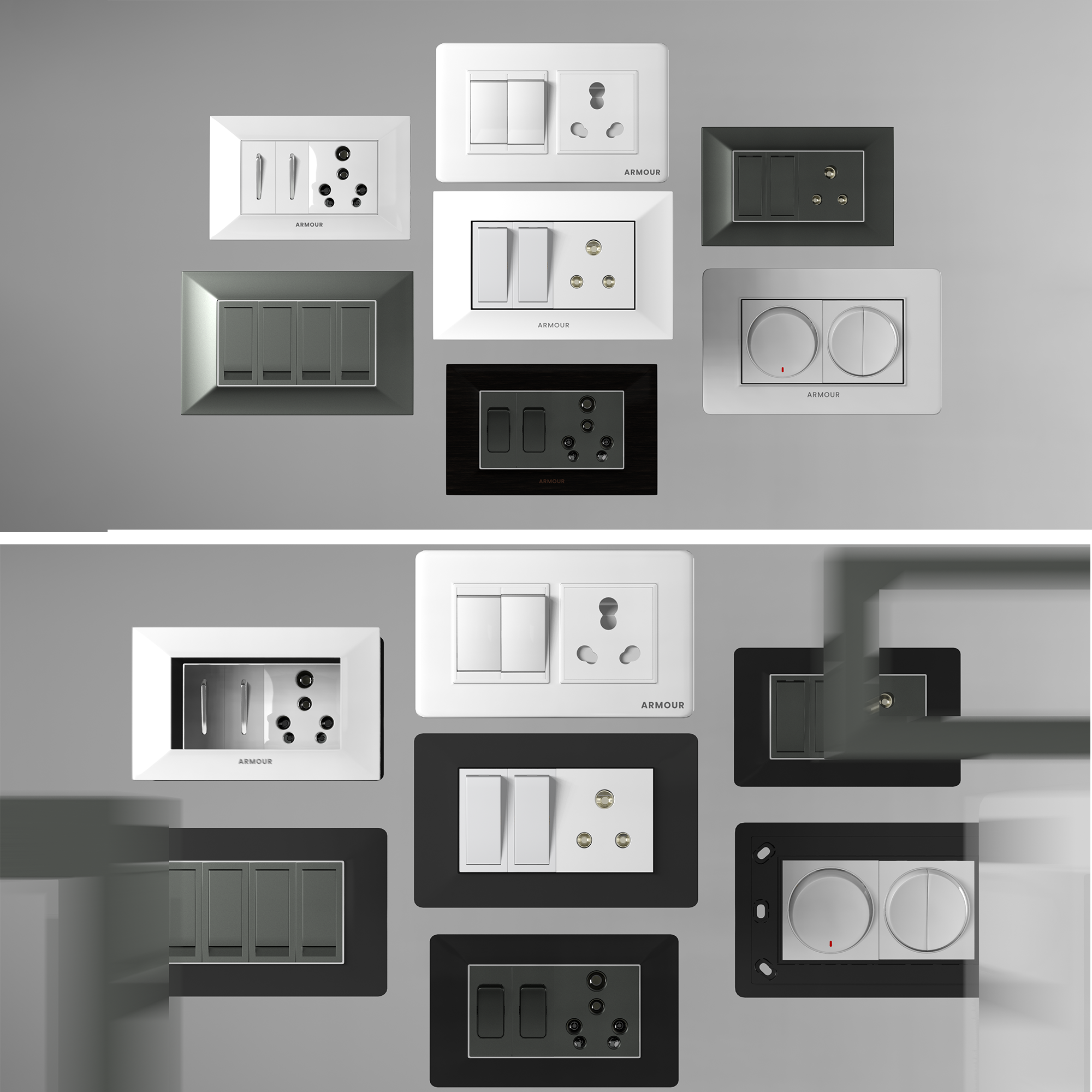 Modular switchboard animation | Product Visualization scenes | BlenderKit