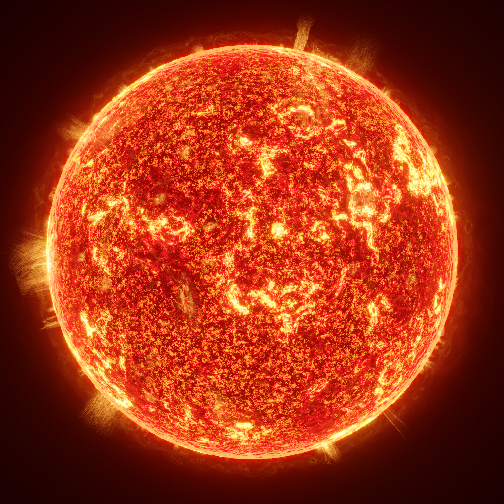 BlenderKit | Download the FREE The Sun model