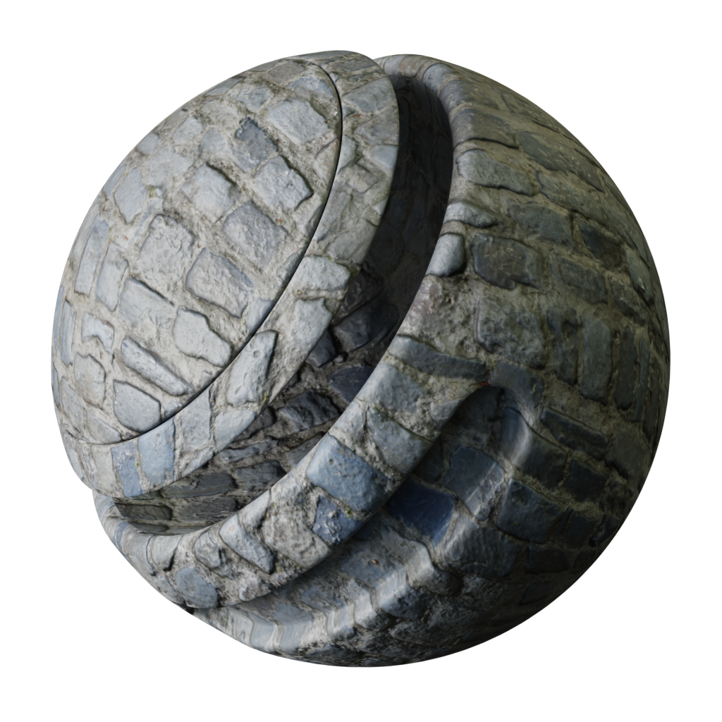 Pale Cobblestone | FREE floor materials | BlenderKit