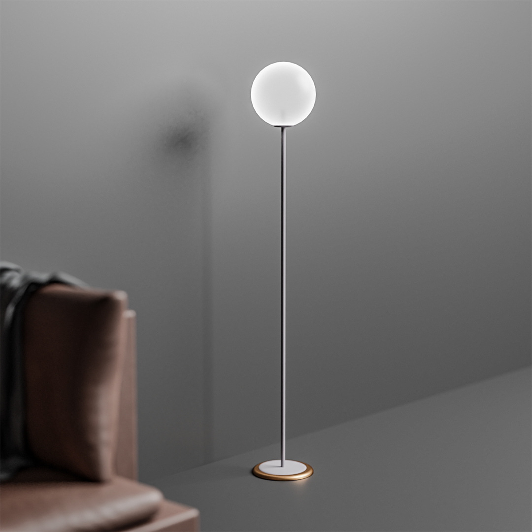 Round Floor Lamp | FREE Floor Lamps models | BlenderKit