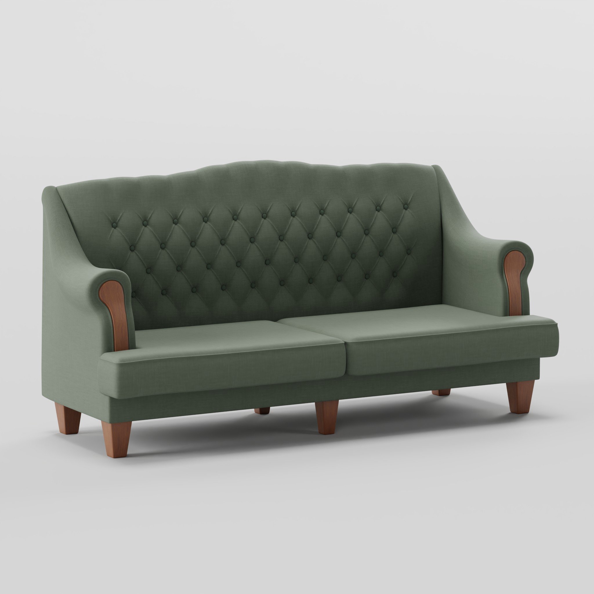 Green Sofa | FREE Sofas models | BlenderKit