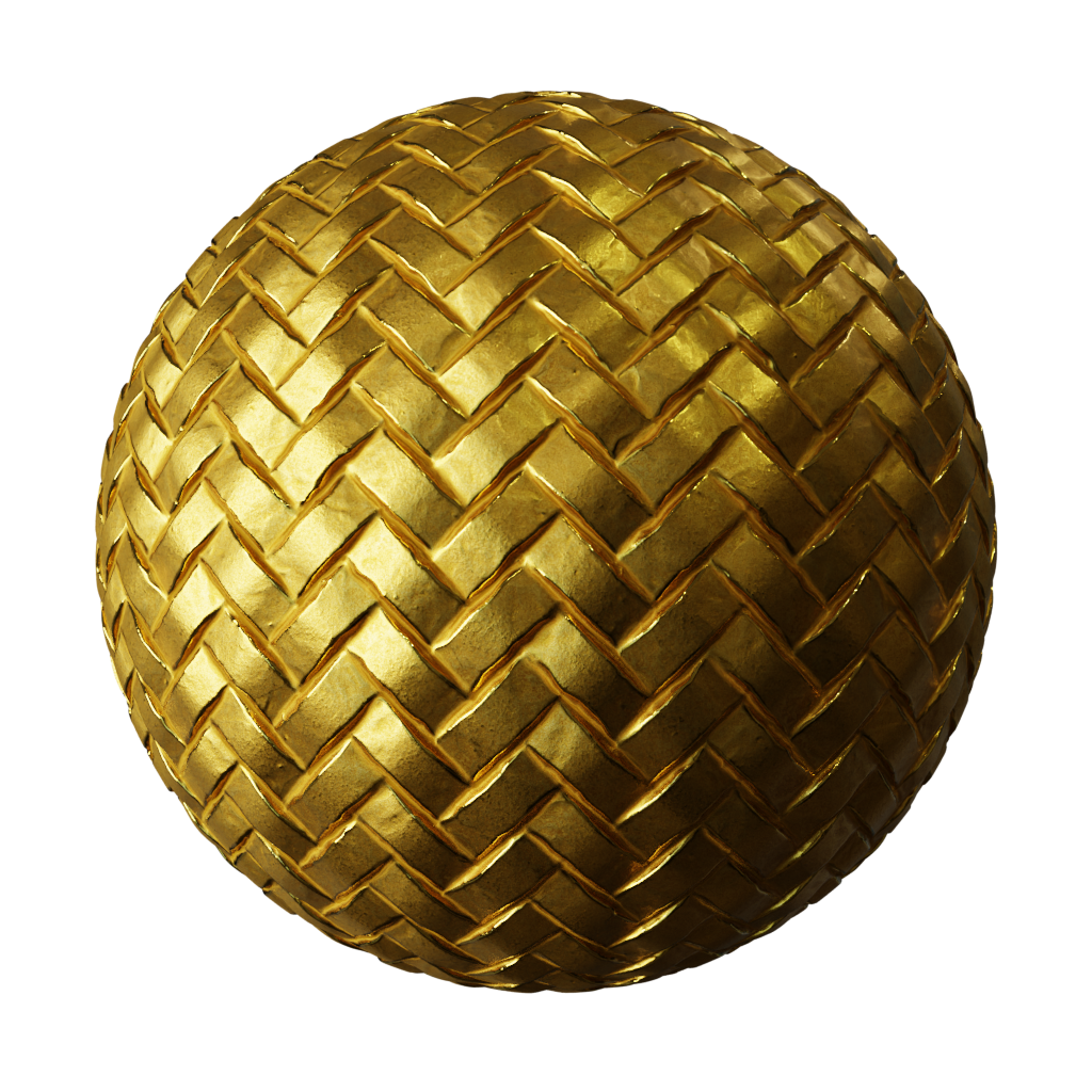 Gold strips | FREE metal materials | BlenderKit