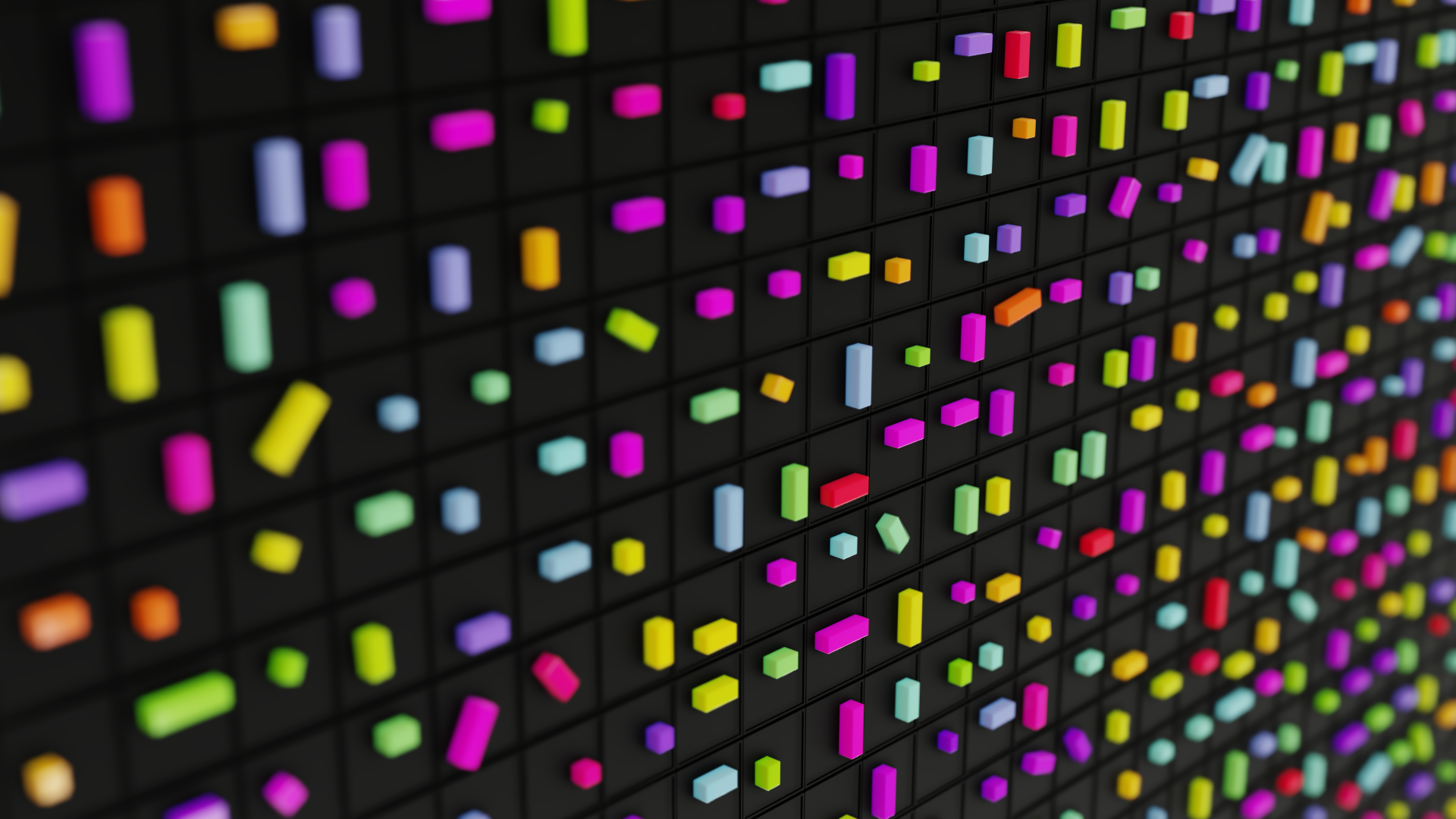 Dancing cubes | FREE Background scenes | BlenderKit