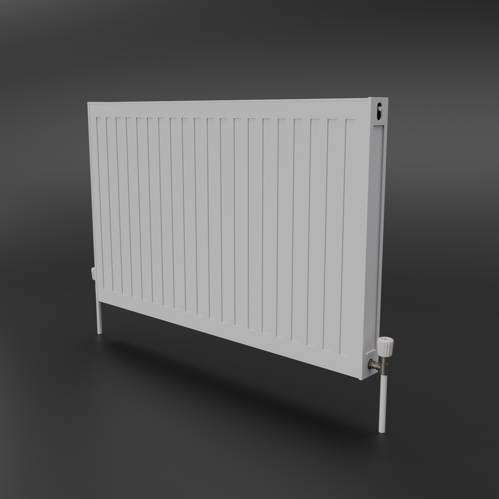 White Radiator | Home Appliances models | BlenderKit