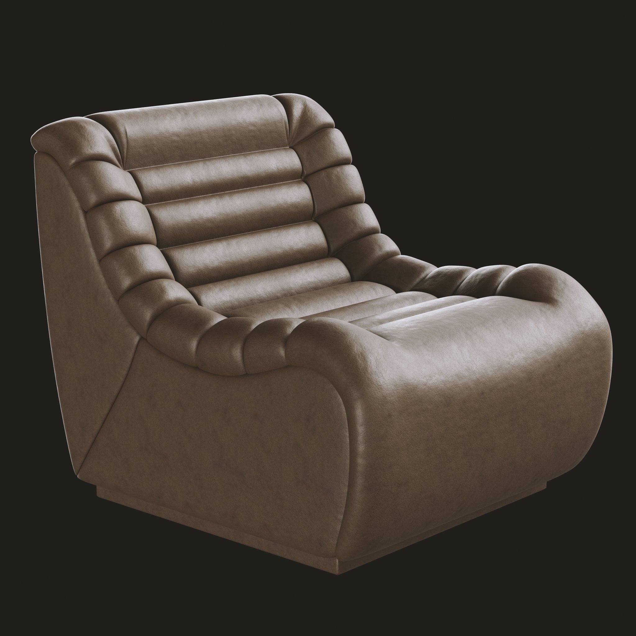 Binx Swivel Chair | Armchairs models | BlenderKit