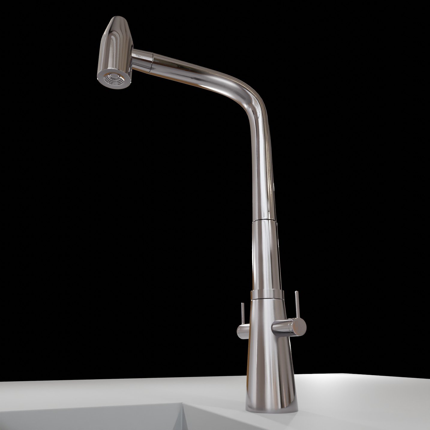 Kitchen faucet | Kitchen Sinks models | BlenderKit