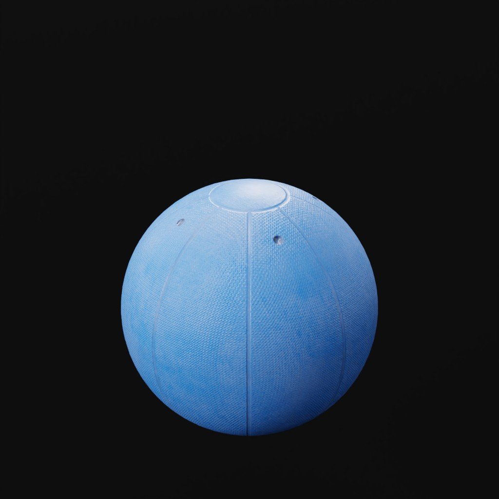 Goalball Ball | Sport models | BlenderKit