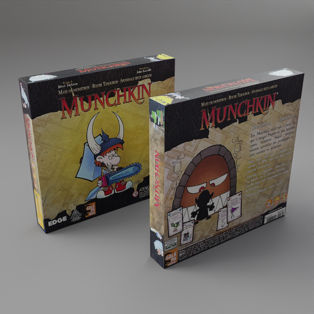 Munchkin Board Game Box | Interior Decorations models | BlenderKit