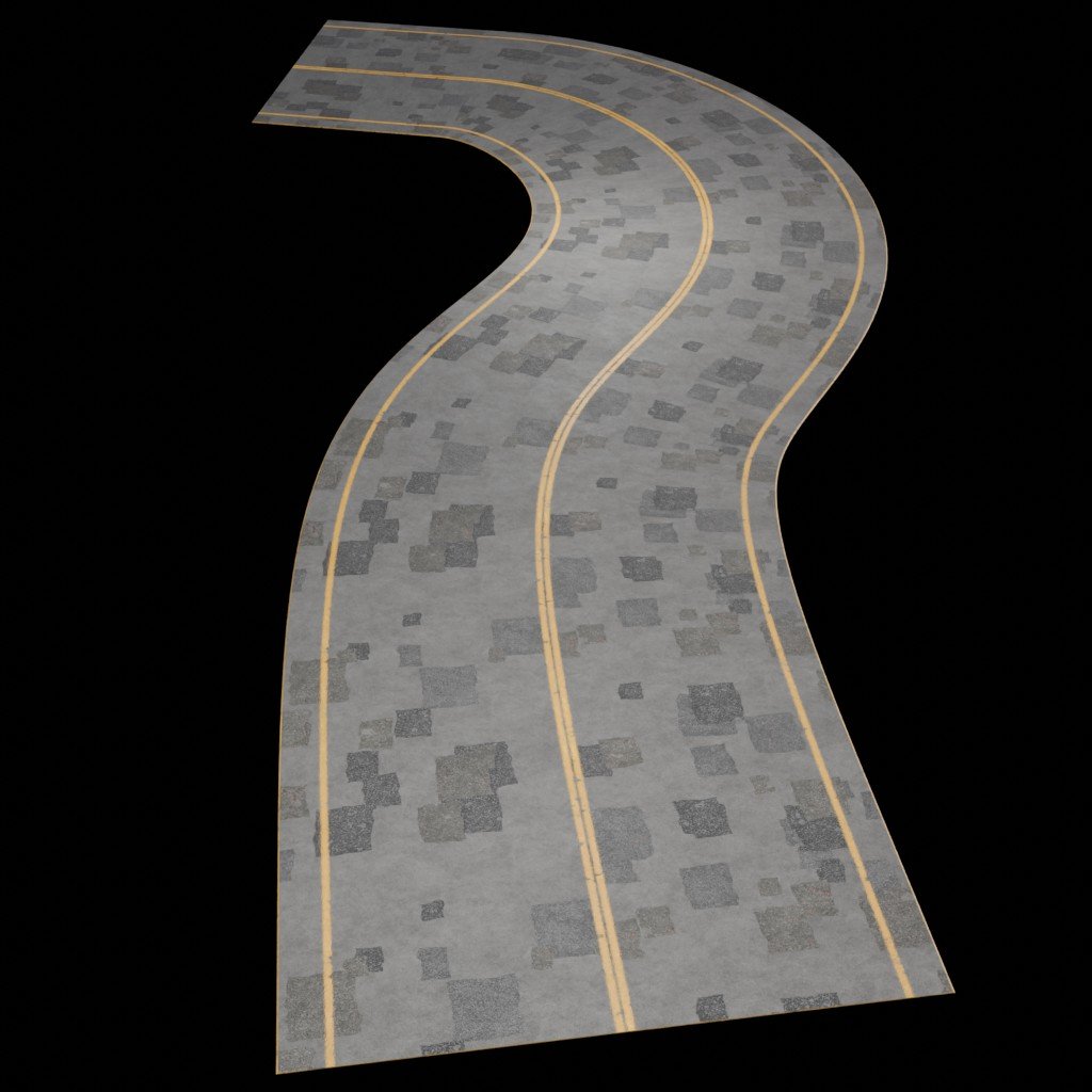 Road | Transport models | BlenderKit
