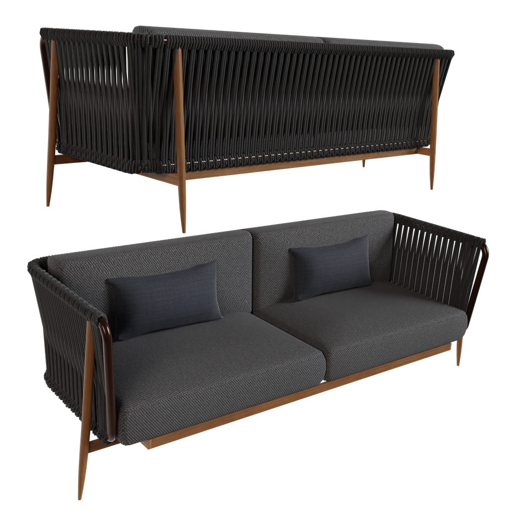 Rope Sofa | Sofas models | BlenderKit