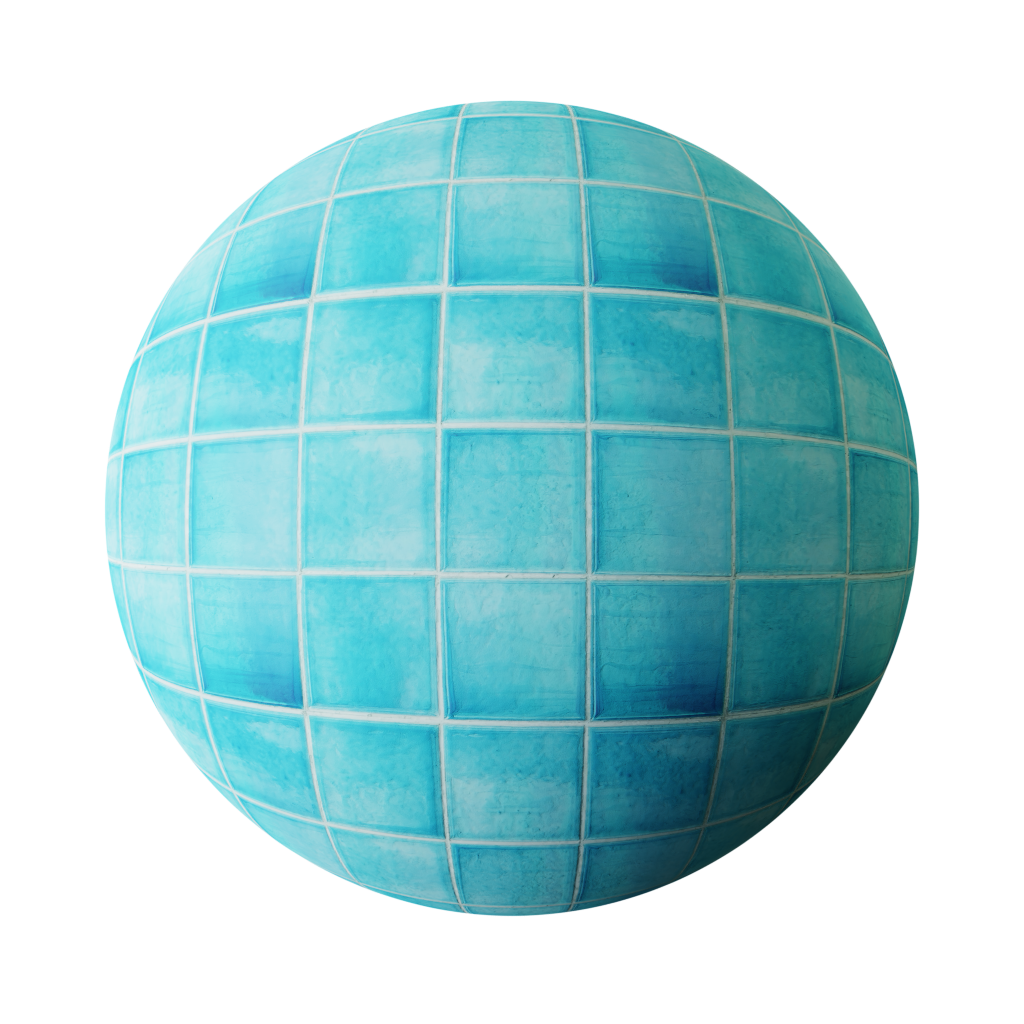 Tiles blue | FREE tiles materials | BlenderKit