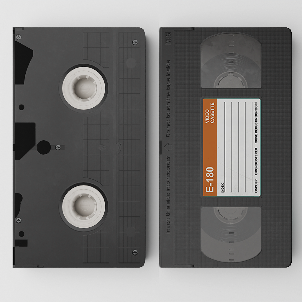 VHS - LowPoly | Video devices models | BlenderKit